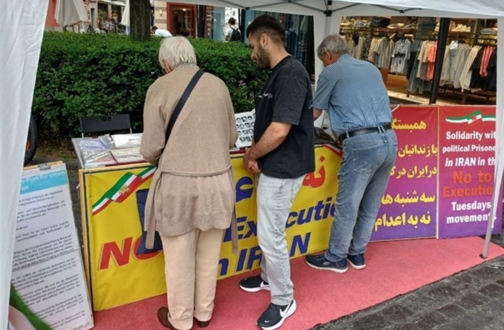 Zurich Exhibition Condemns Iran Executions, Backs NCRI as Democratic ...